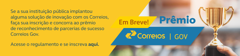 17 banner prêmio gov — Correios